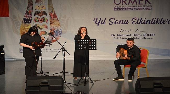 Ordu'da ORMEK kursiyerleri hünerlerini sergiledi - GÜNDEM - Ordu Gazete