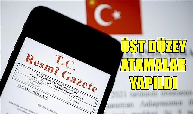 Üst Düzey Atamalar Resmi Gazete'de - GÜNDEM - Ordu Gazete Üst Düzey Atamalar Resmi Gazete'de - GÜNDEM - Ordu Gazete