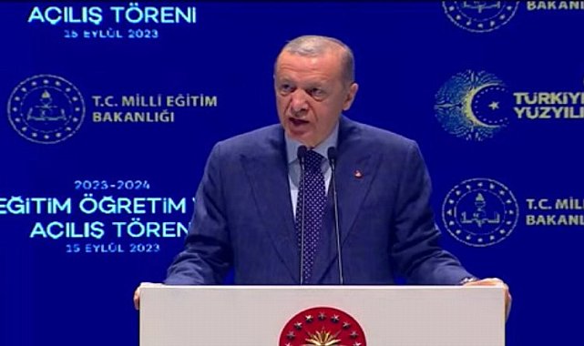 Cumhurbaşkanı Erdoğan'dan ek ders ücreti müjdesi... Erdoğan ilk ders ... Cumhurbaşkanı Erdoğan'dan ek ders ücreti müjdesi... Erdoğan ilk ders ...