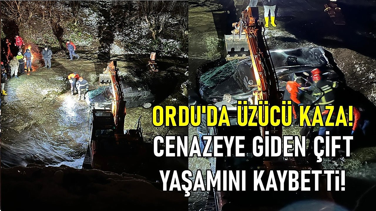 Ordu'da karı koca cenazeye giderken kaza geçirdi - ASAYİŞ - Ordu Gazete Ordu'da karı koca cenazeye giderken kaza geçirdi - ASAYİŞ - Ordu Gazete